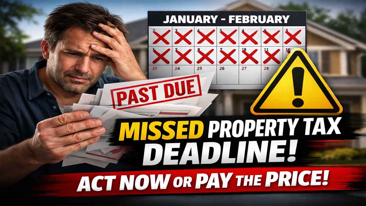 Property Tax Deadlines Homeowners Often Miss Early in Year